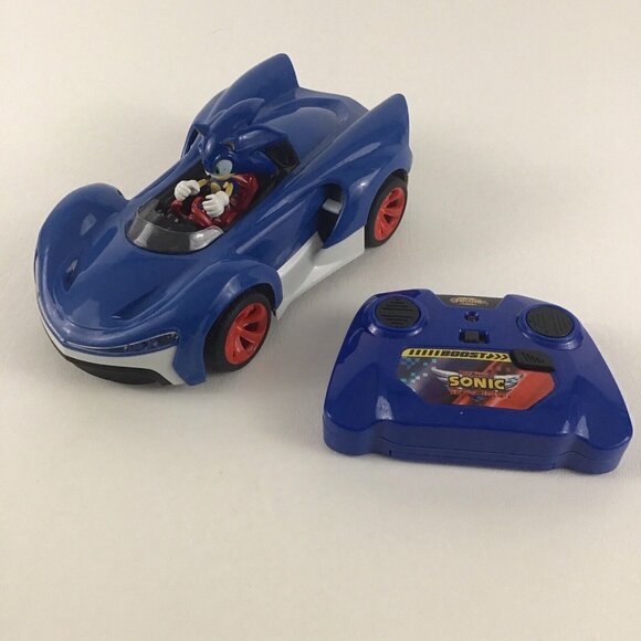 Sega | Toys | Sega Rc Sonic The Hedgehog Racecar Remote Control Toy ...